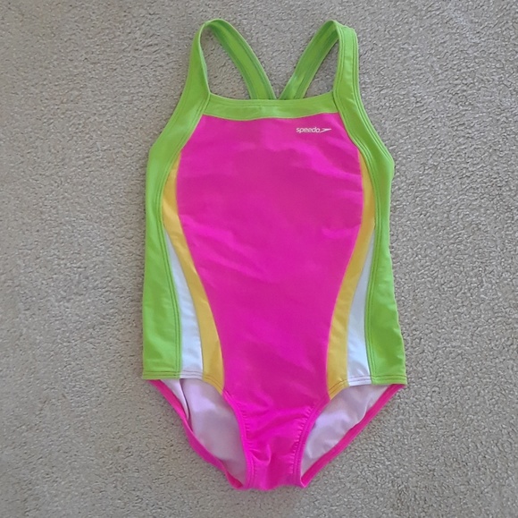 Speedo | Swim | Speedo Neon Swimsuit | Poshmark
